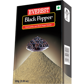 EVEREST Black Pepper Powder 100 Gram – Spicehaveli